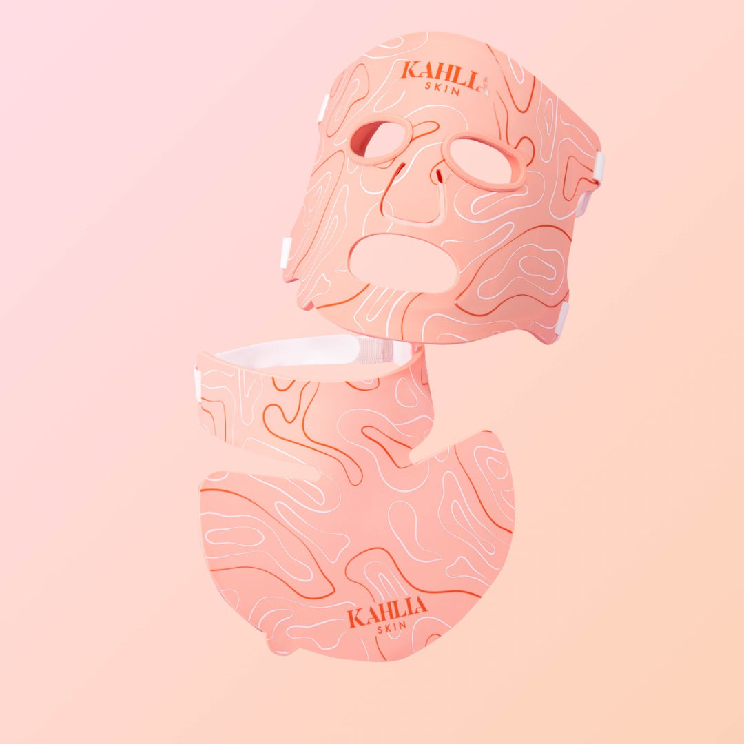 Kahlia Skin LED Silicone Mask | 7-in-1 Face, Neck & Décolletage Light ...
